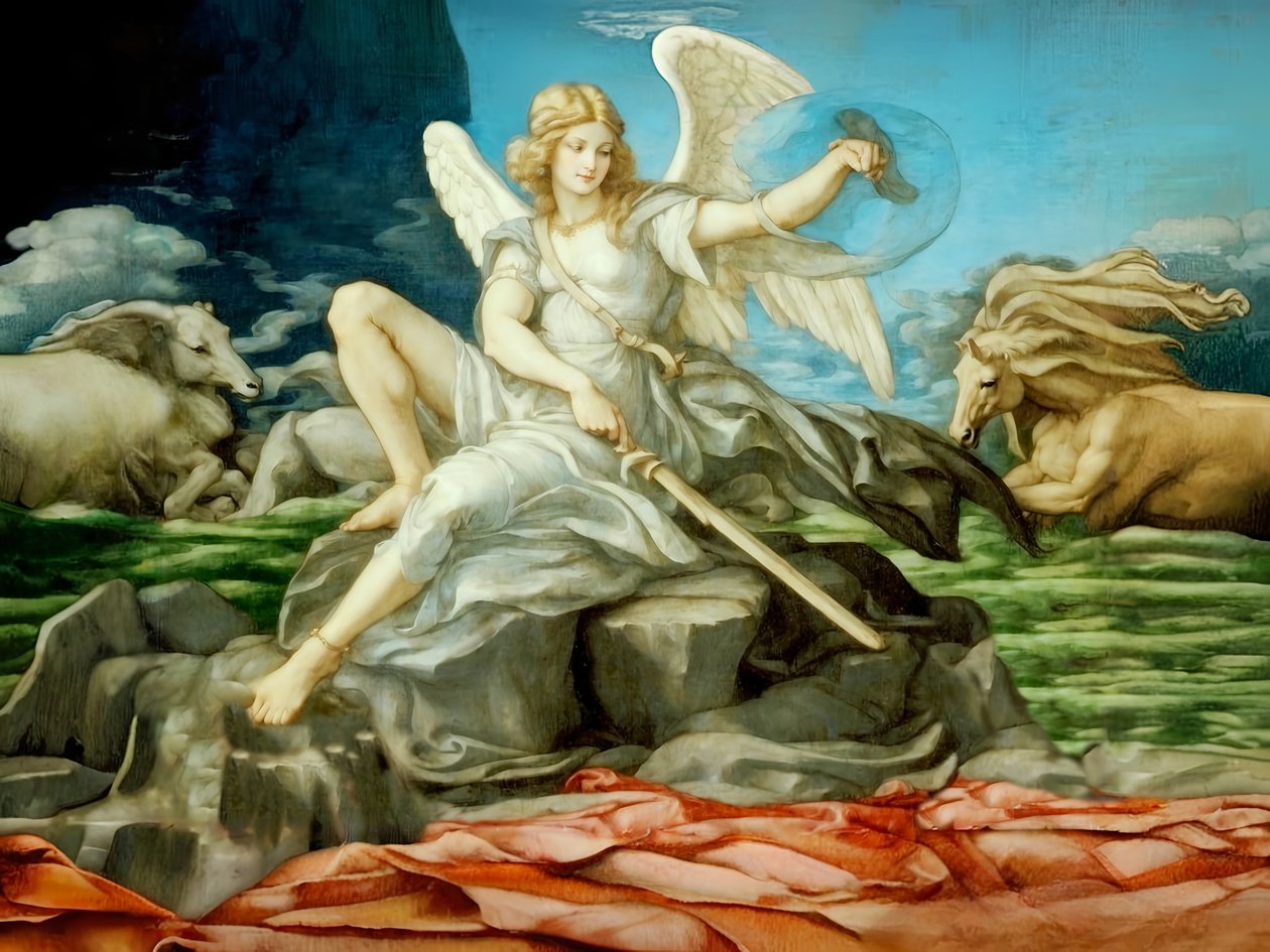 Burial of Moses by Josef Johann Michel: Buy fine art print