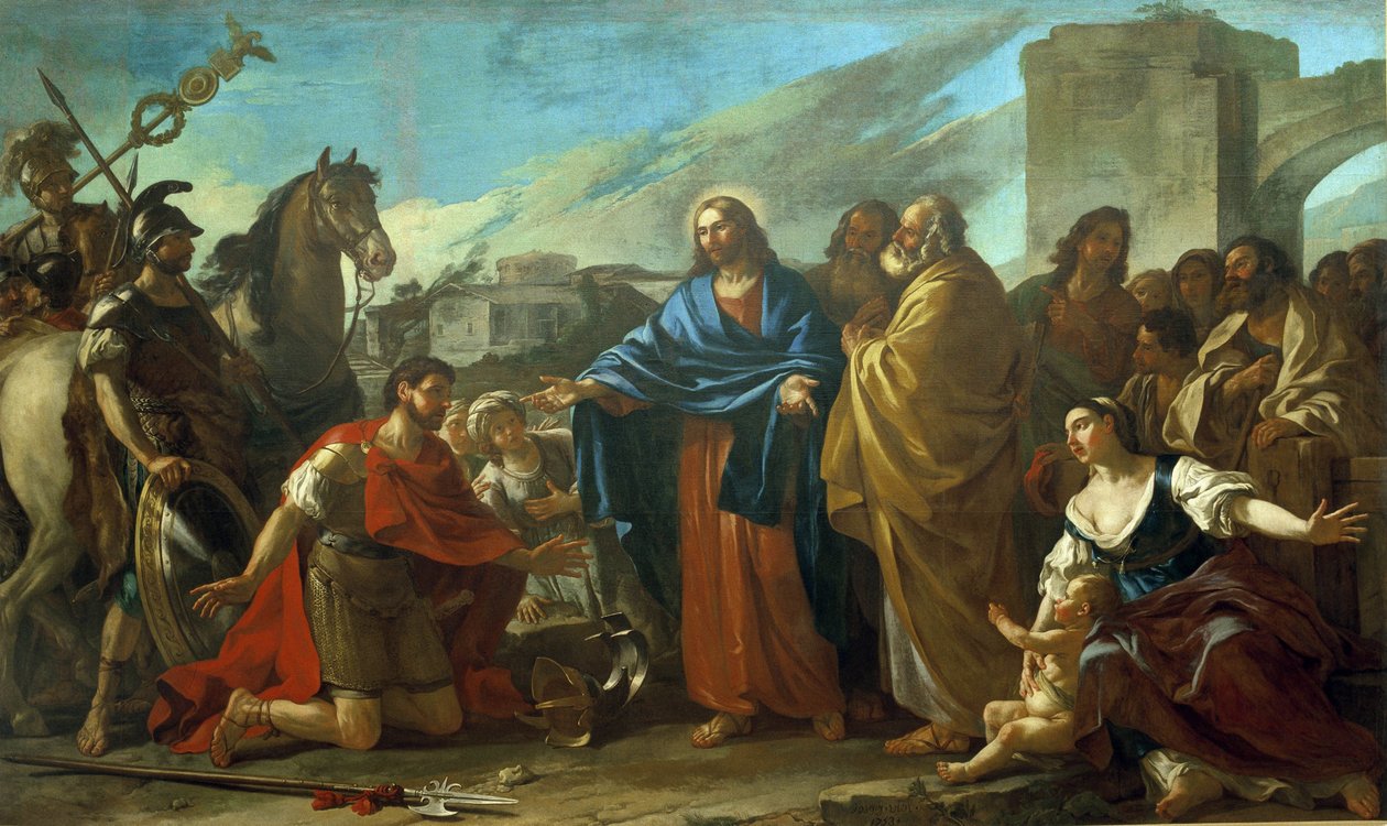 Miracles of Christ: The Centurion at the Feet of Christ