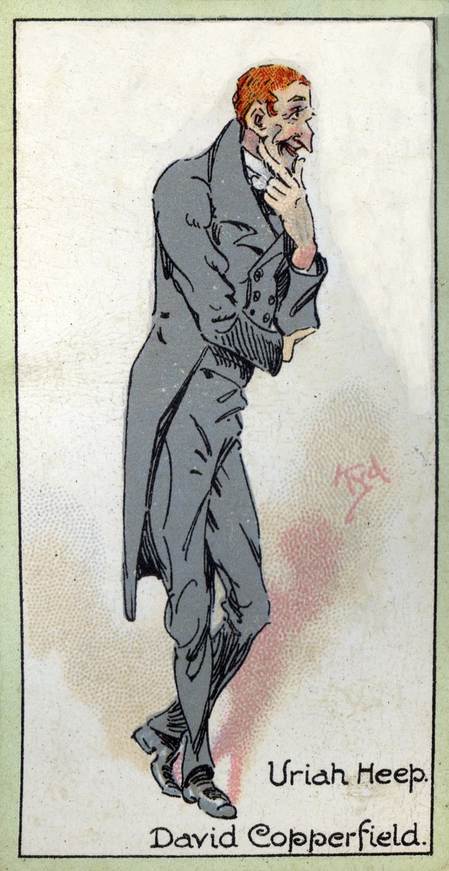 Uriah Heep, from 'David Copperfield', by Charles Dickens