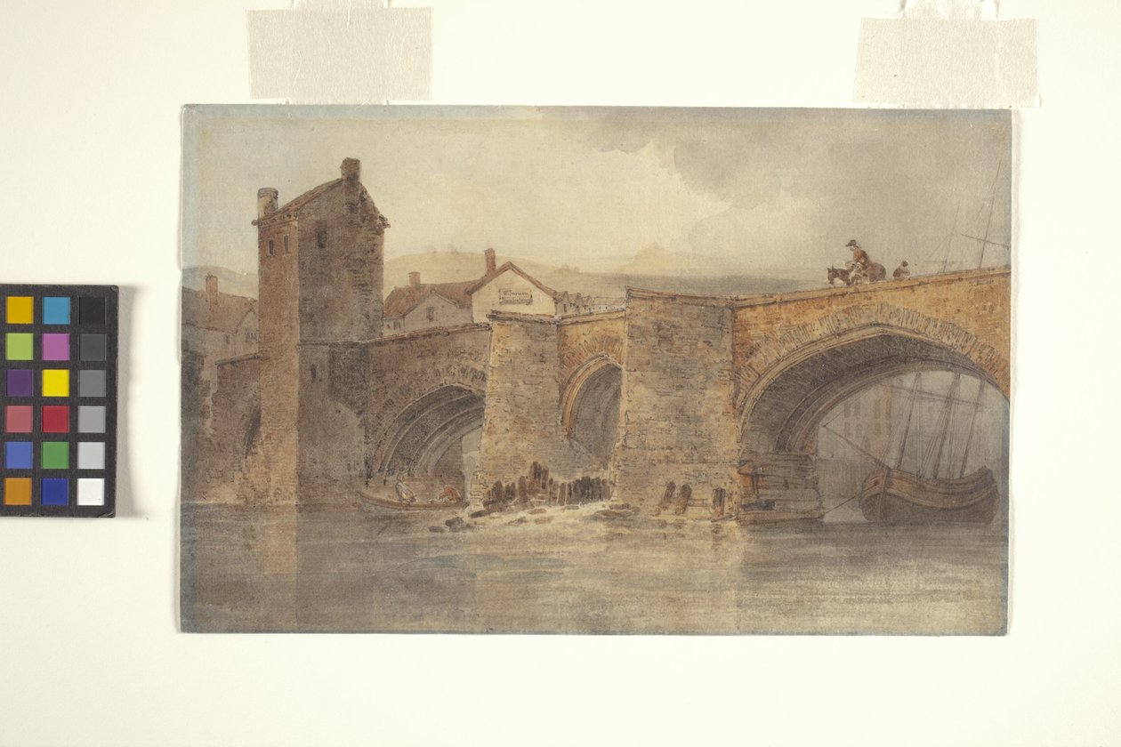 Chester Bridge by Joseph Mallord William Turner