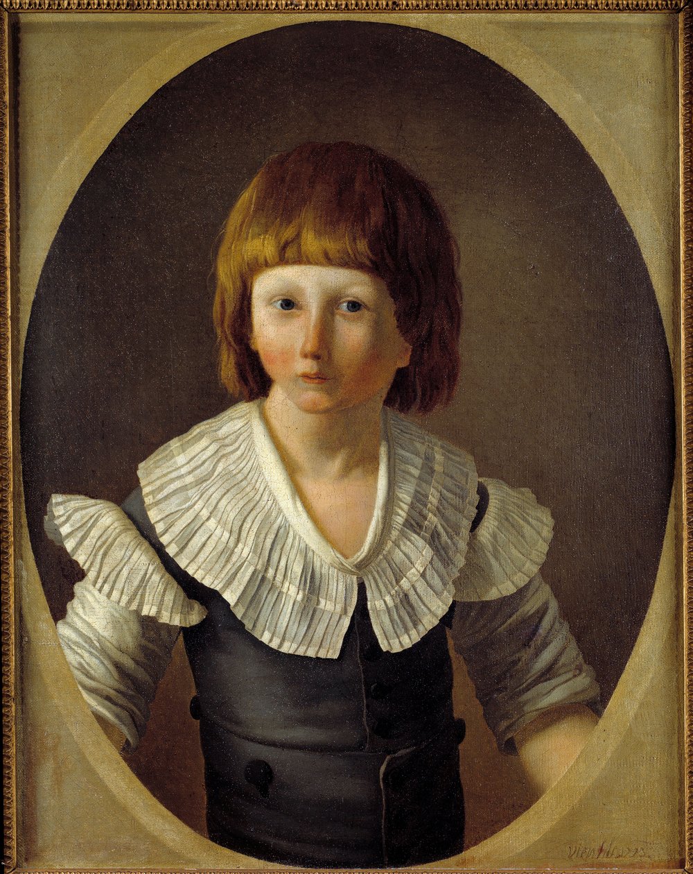Portrait of Louis XVII at the Temple Prison