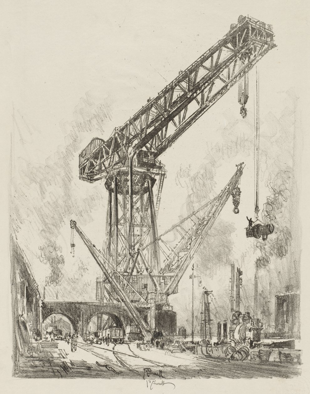 English War Work: Made in Germany, The Great Crane