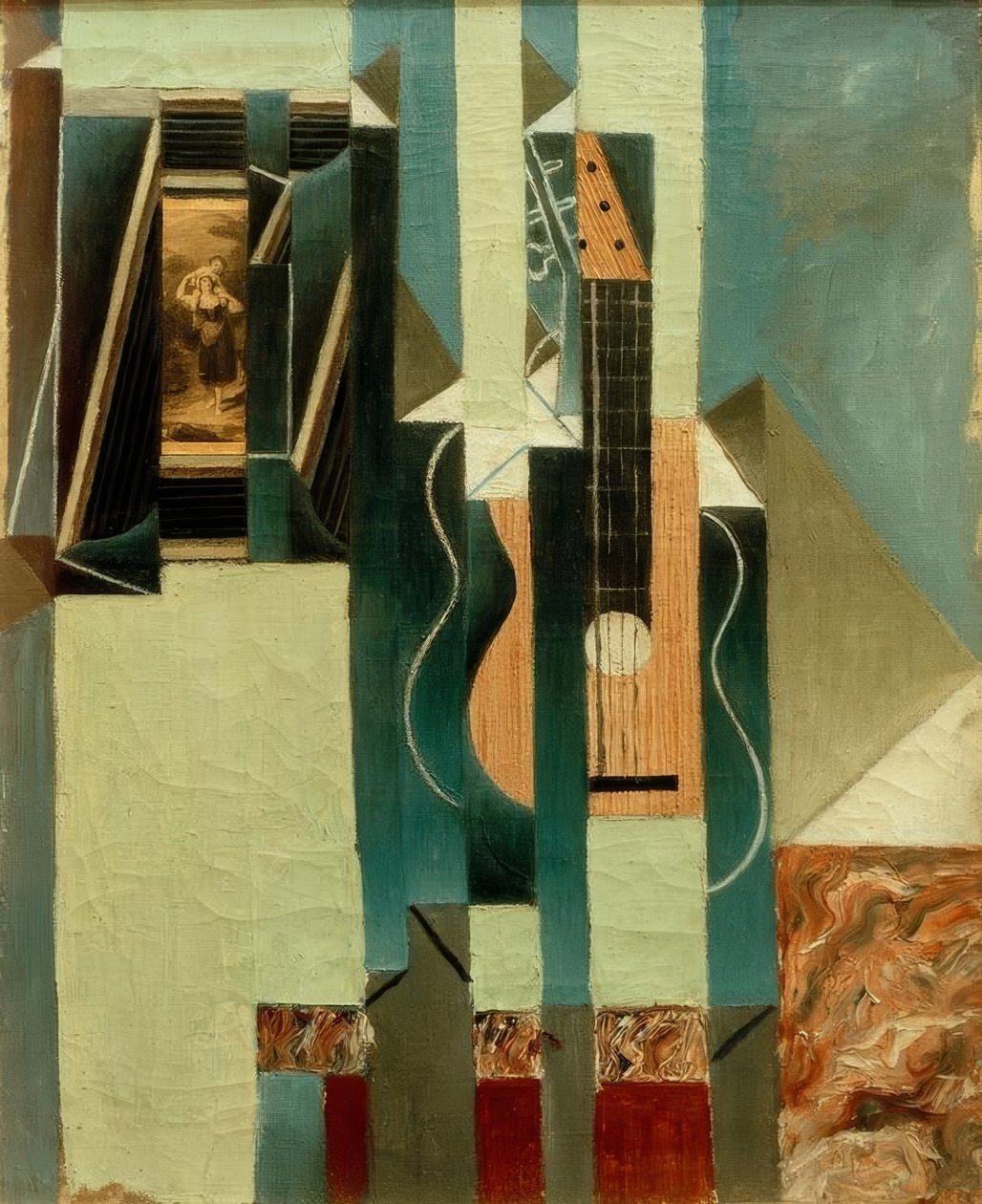 Juan Gris Cubist Guitar Juan Gris | Guitar And Clarinet (1991)