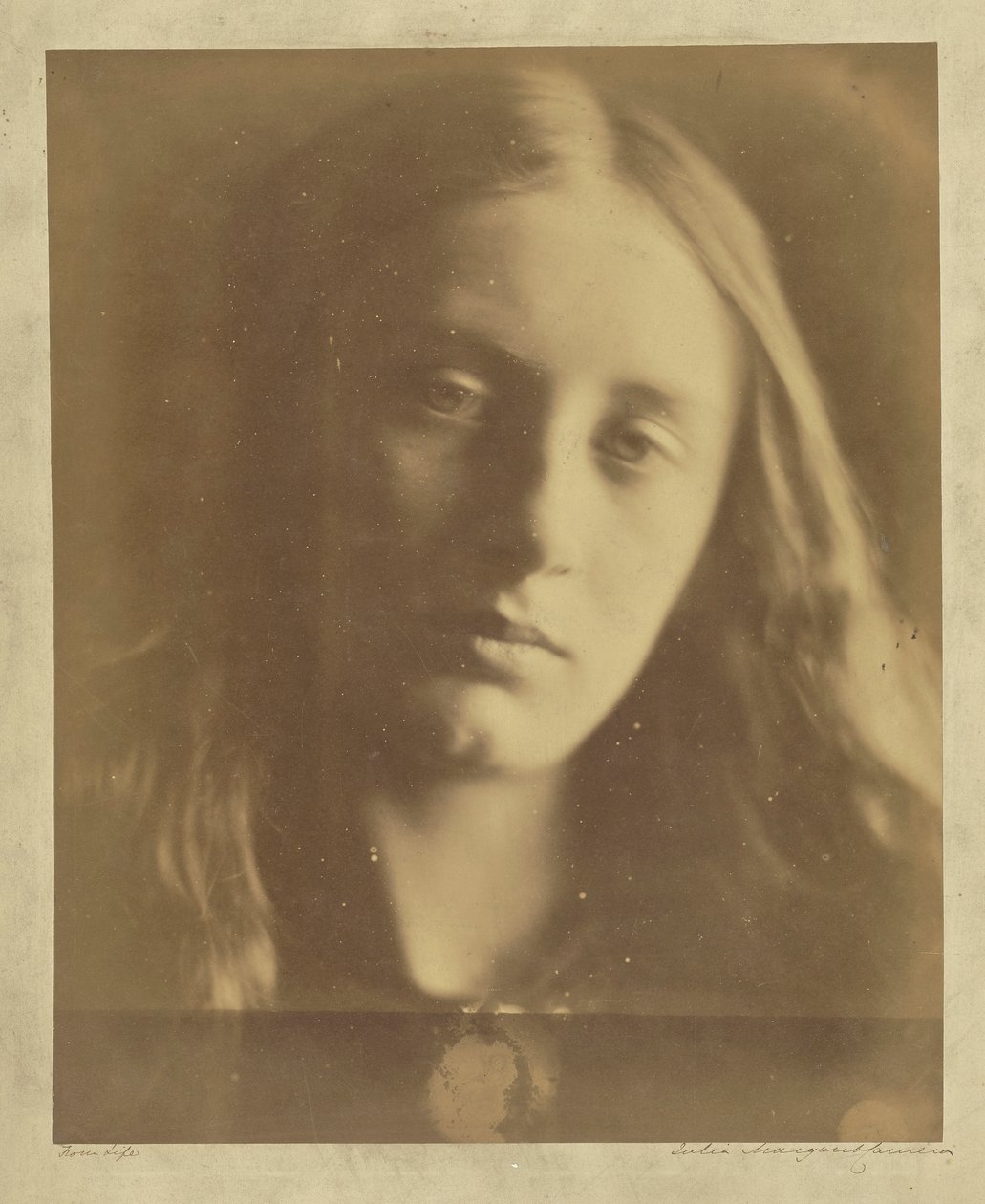 Julia Jackson by Julia Margaret Cameron: Fine art print