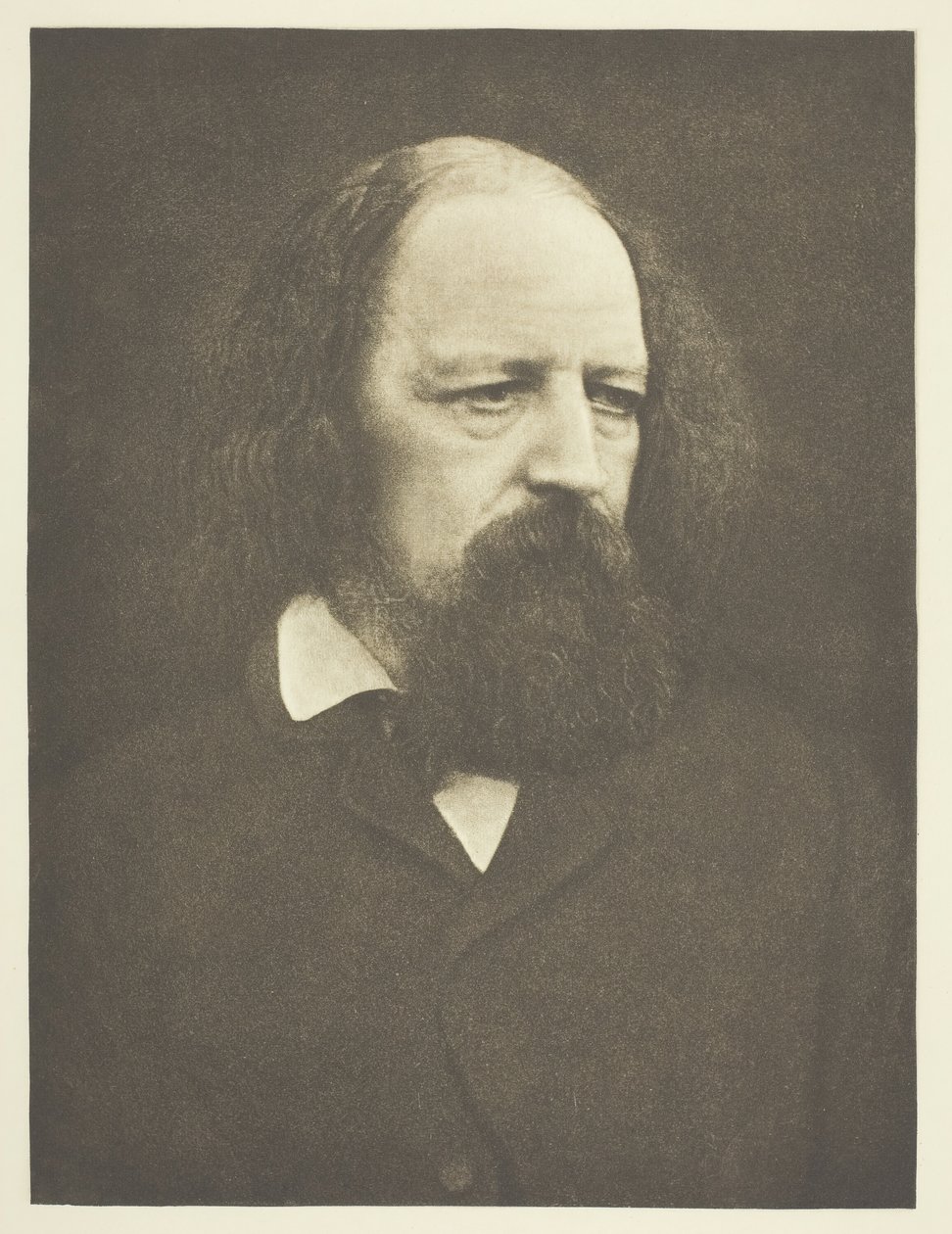 Lord Tennyson by Julia Margaret Cameron: Fine art print