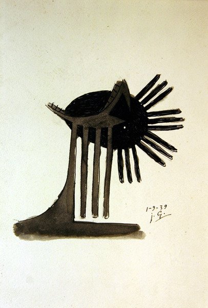 Head by Julio Gonzalez: Highest-quality art reproduction