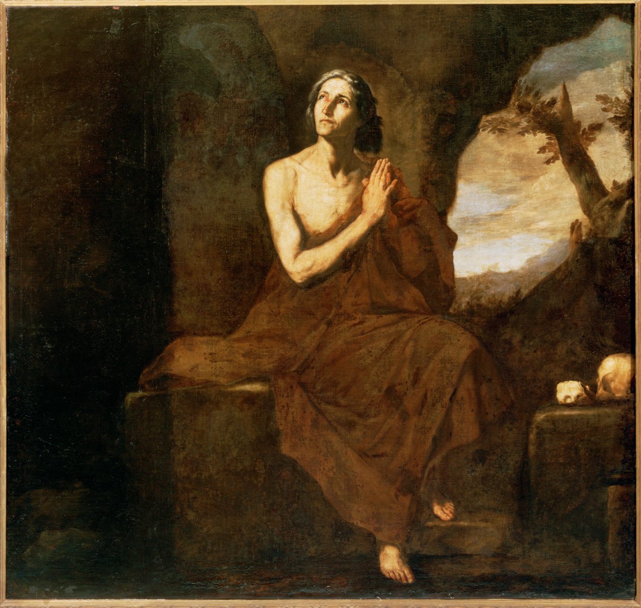 Saint Mary of Egypt by Jusepe de Ribera: Fine art print