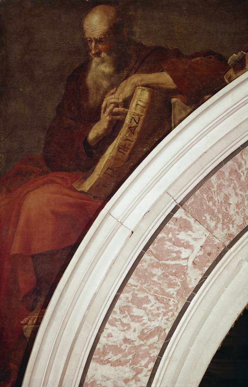 The Prophet Habacuc by Jusepe de Ribera: Fine art print
