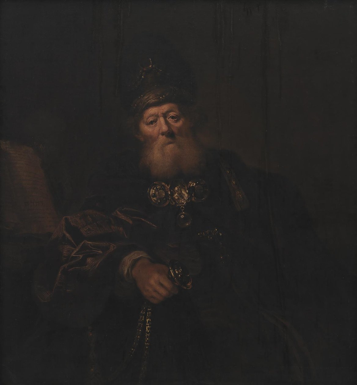 Aaron as High Priest by Karel van III Mander: Fine art print