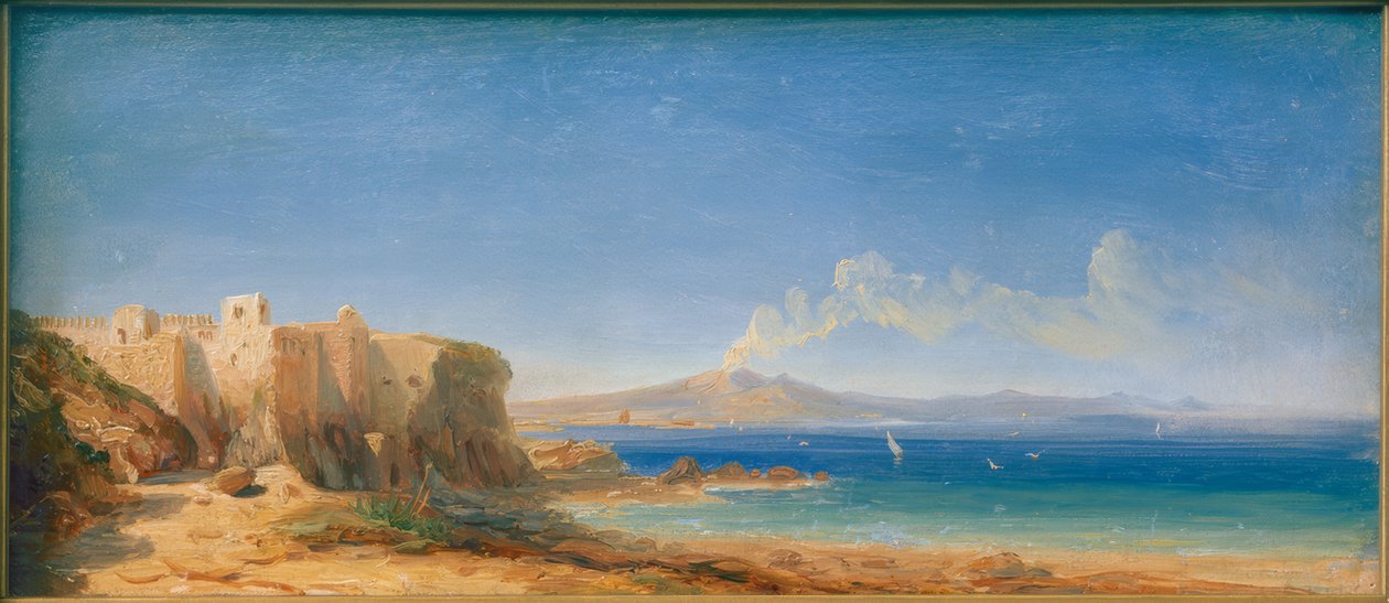 The Gulf of Naples by Carl Blechen: Buy fine art print