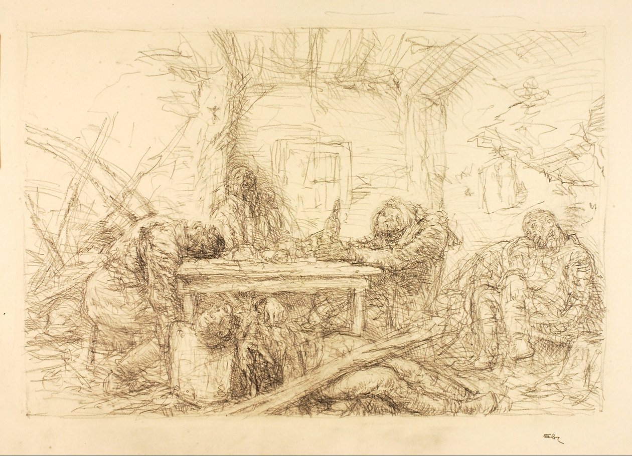 The Last Supper by Kerr Eby: High-quality fine art print