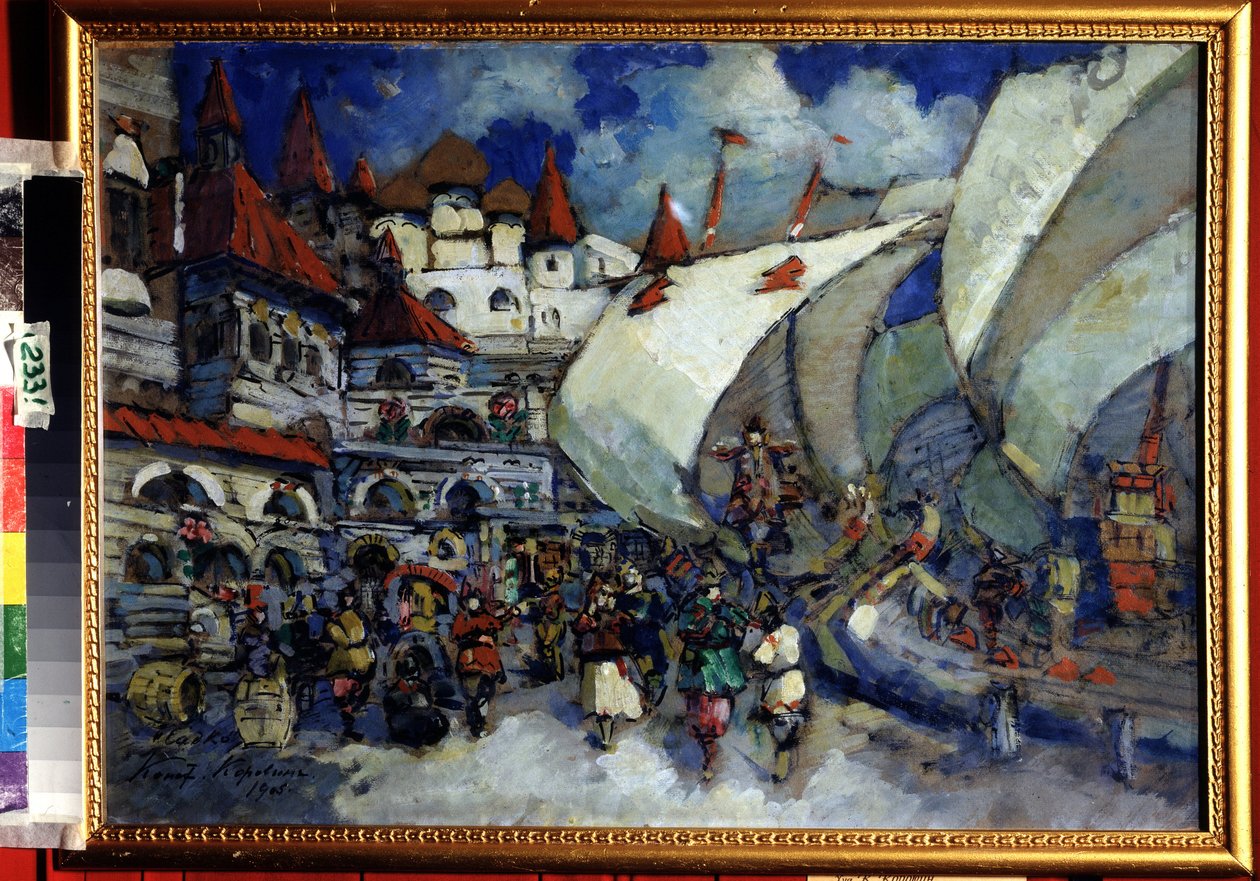 Stage Design for the Opera Sadko by N. Rimsky-Korsakov