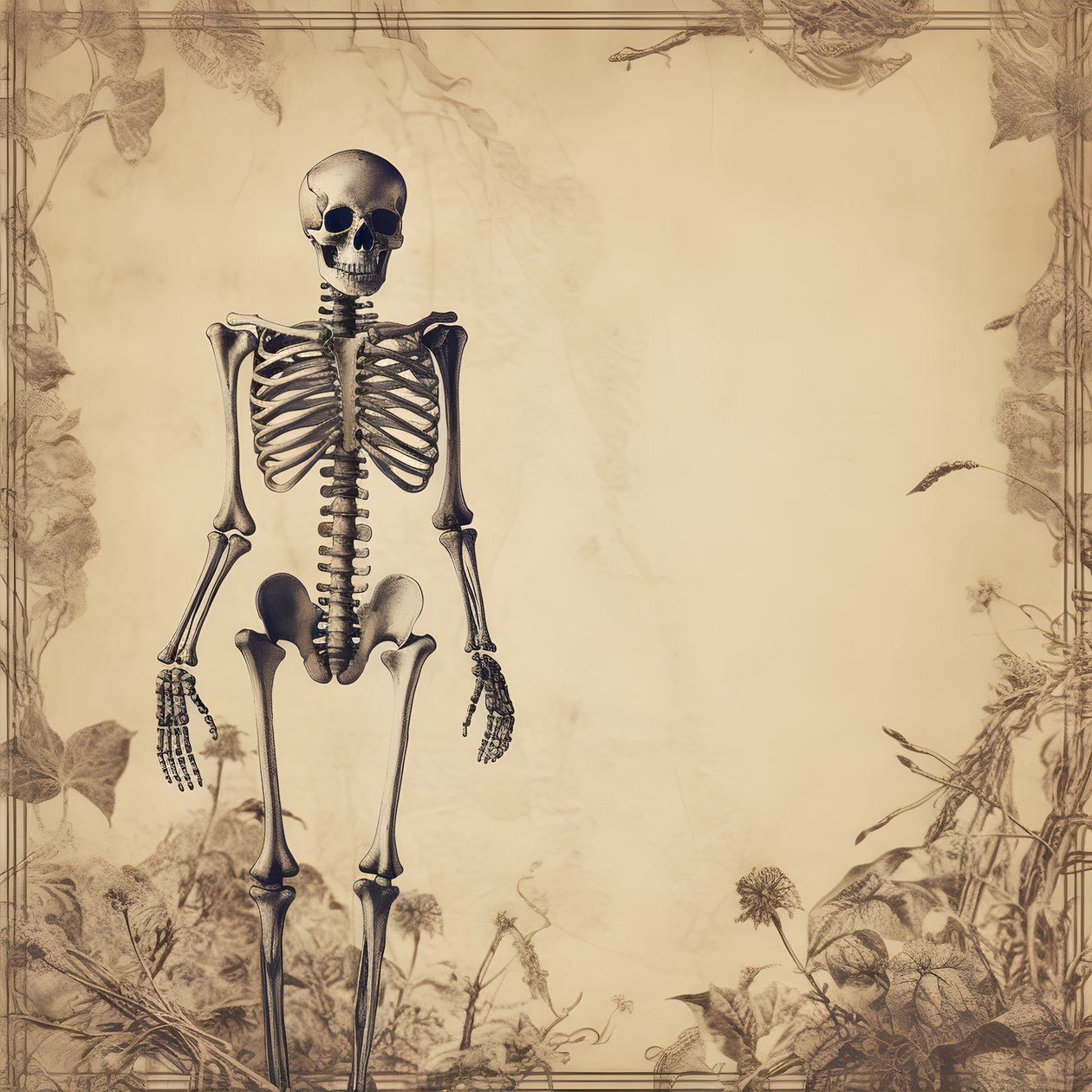 Classic Skeleton 3 by Kurt Heppke: Buy fine art print