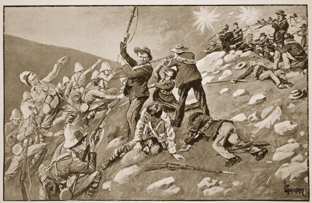 The charge of the Inniskillings: the Battle of Pieter's Hill ...