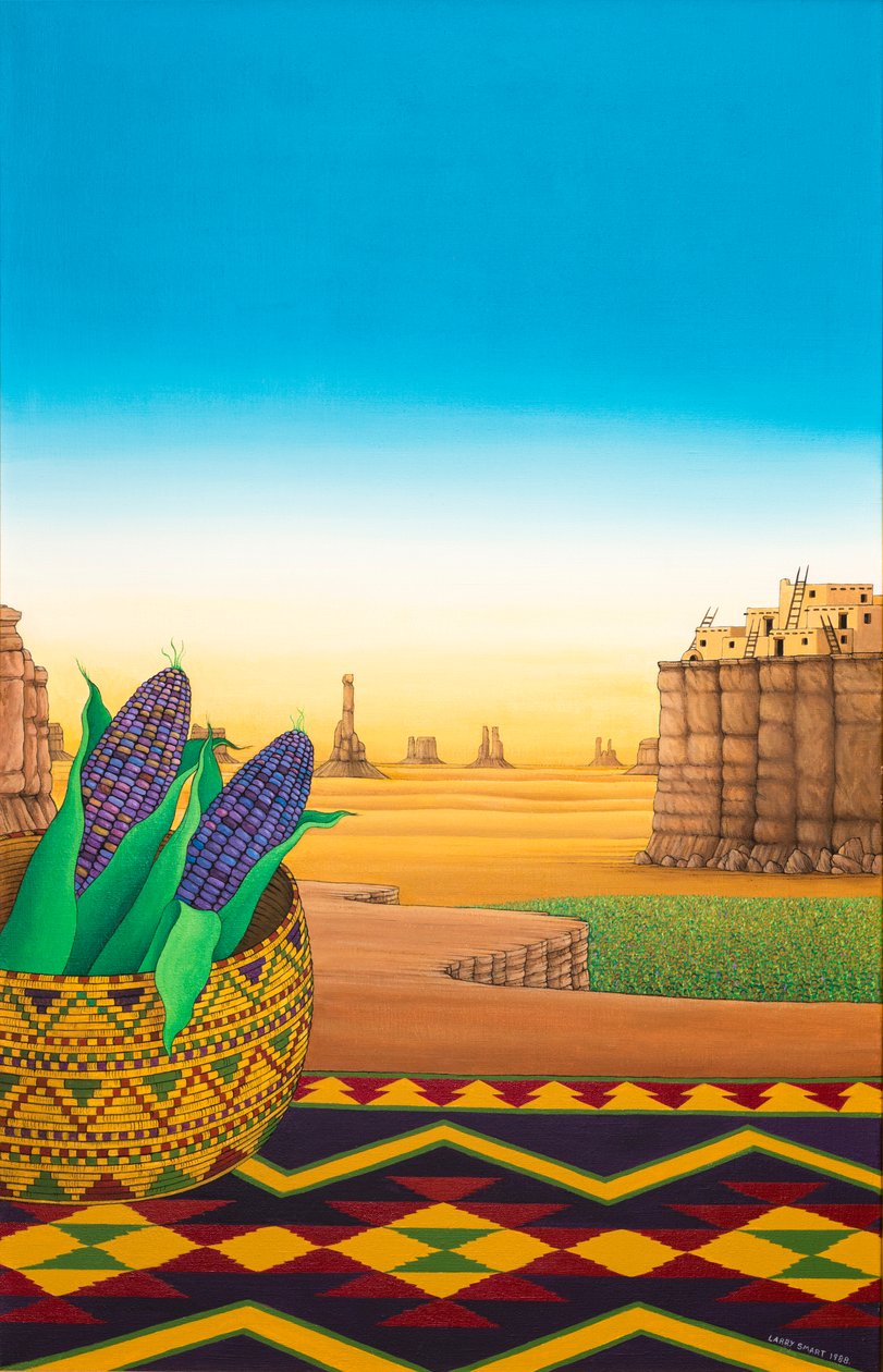 Hopi Blue Corn by Larry Smart: Buy fine art print