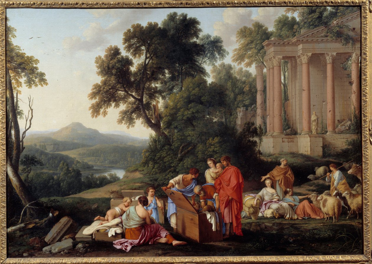 Laban Searches for Idols in Jacob's Luggage