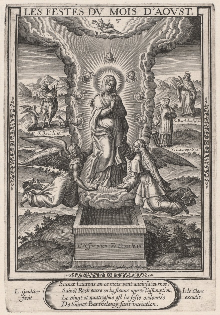 The Festivals of the Month of August (August: The Assumption)