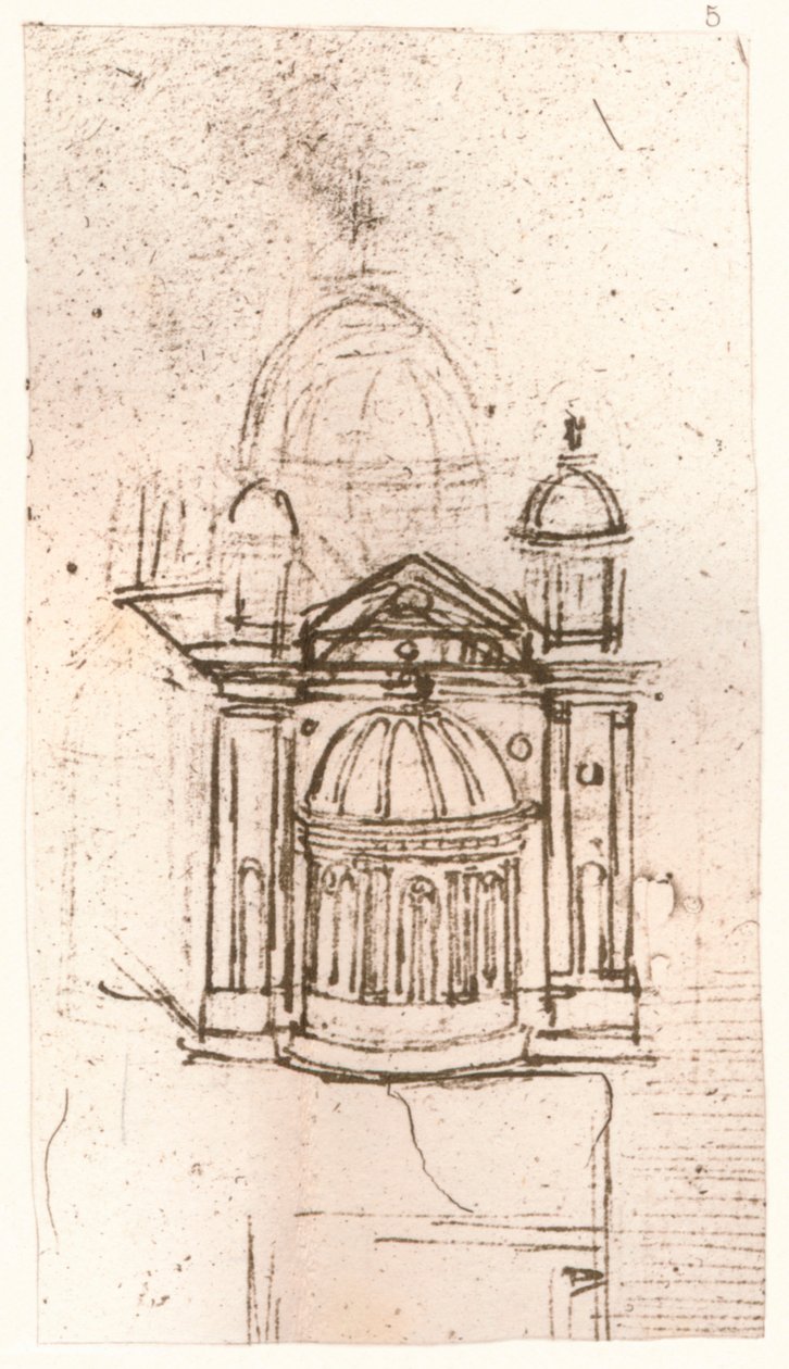Leonardo Da Vinci Drawings Of Buildings Leonardo Da Vinci