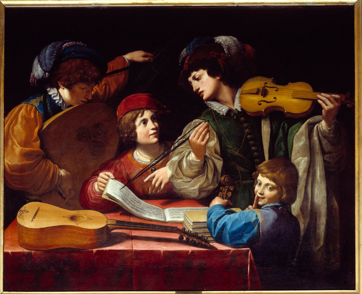 A Concert by Lionello Spada: High-quality fine art print
