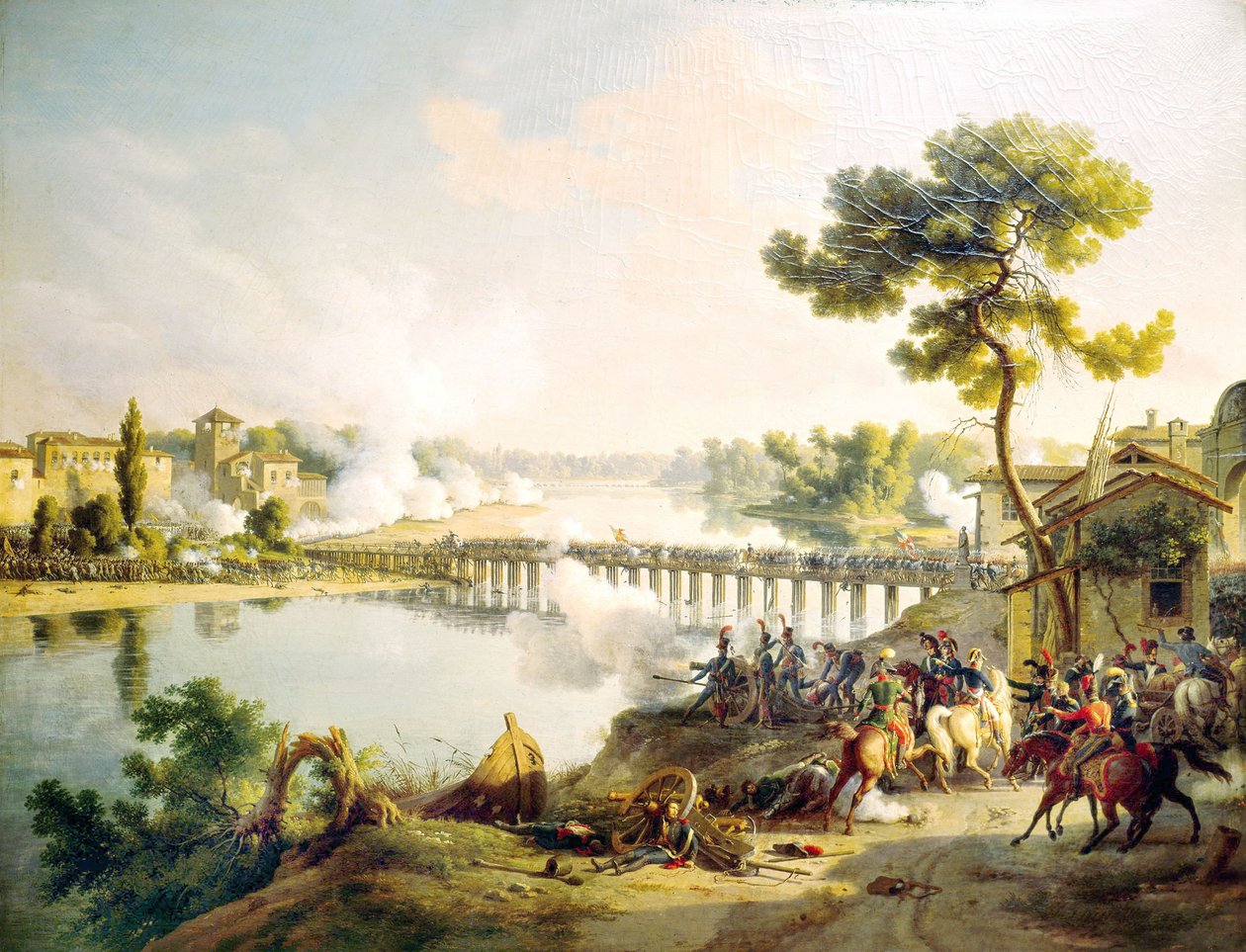 Battle of Lodi (1796) by Louis Lejeune: Buy fine art print