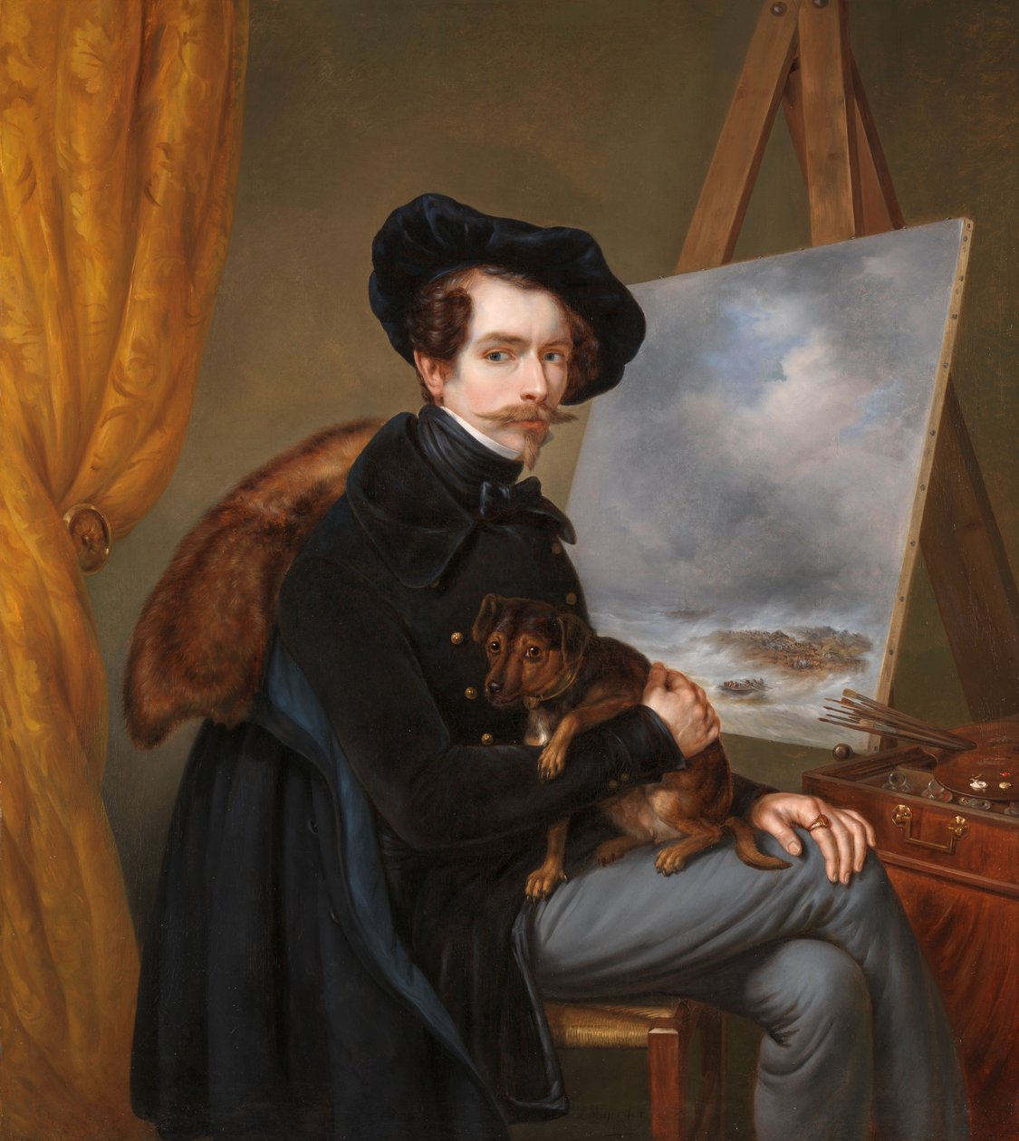 Self-Portrait by Louis Meijer: Buy fine art print
