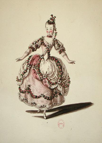 Shepherd's Costume for a Ballet by Louis Rene Boquet