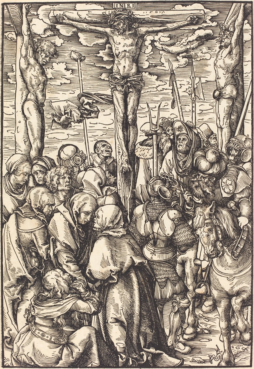 The Crucifixion by Lucas Cranach the Elder: Fine art print