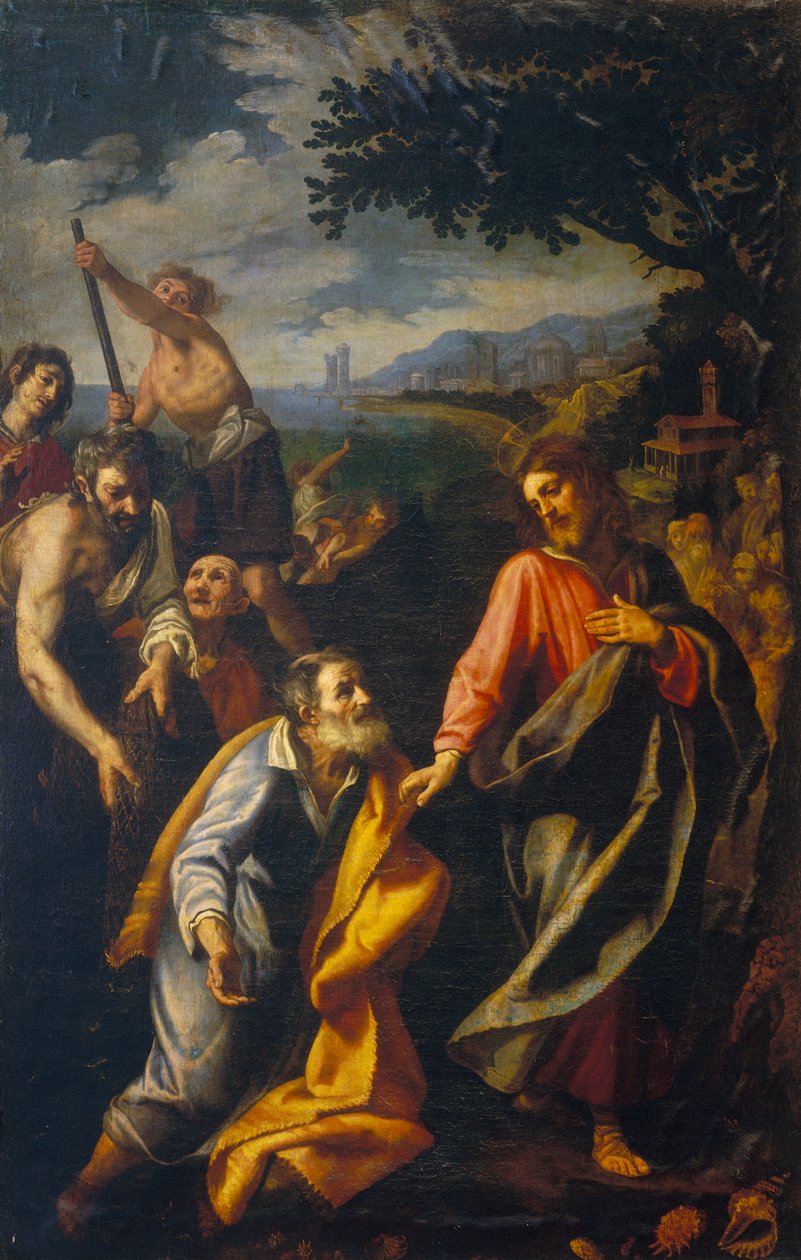 Christ appears to the Apostles by Ludovico Cardi Cigoli