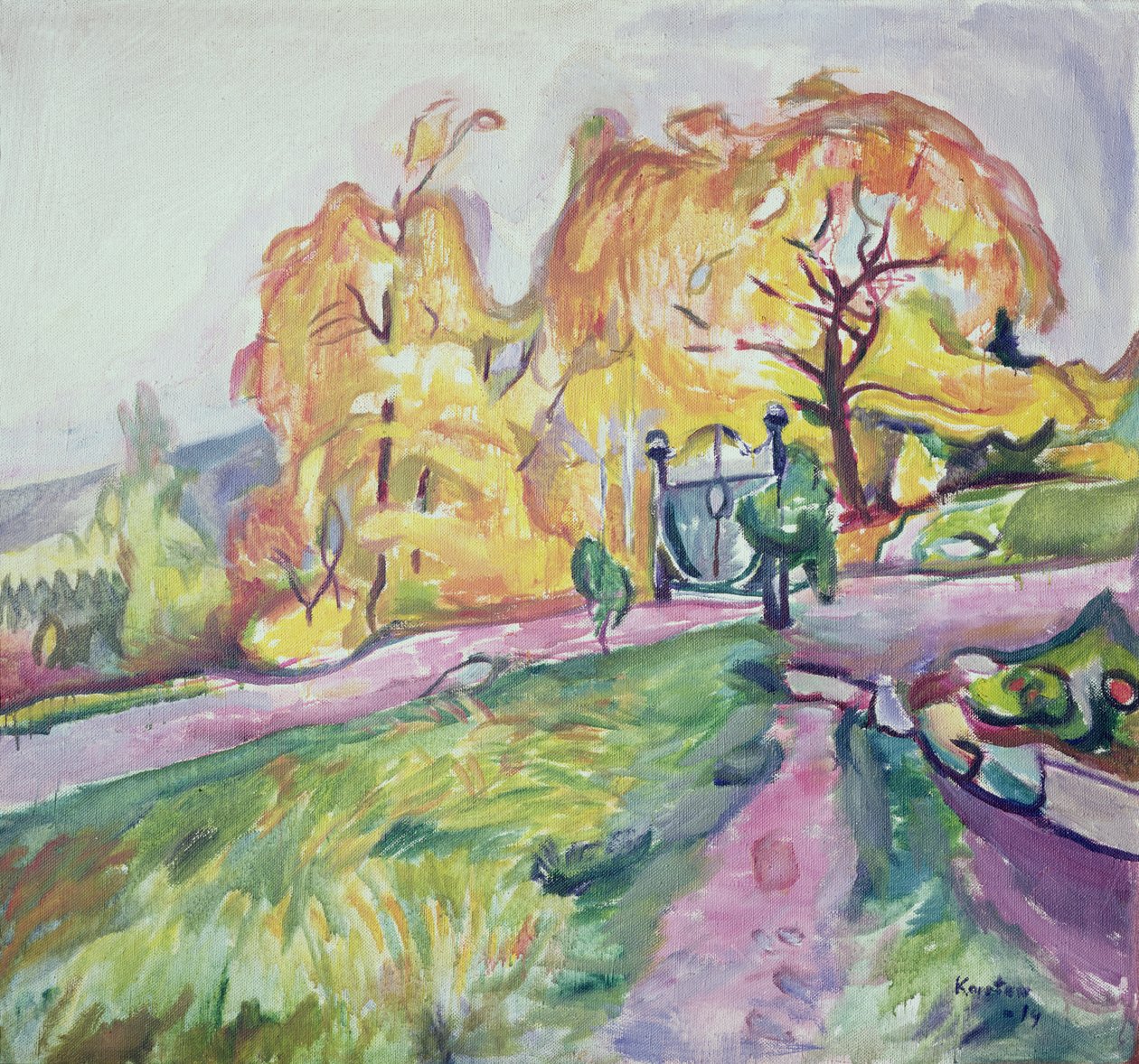 Landscape by Ludvik Peter Karsten: Buy fine art print