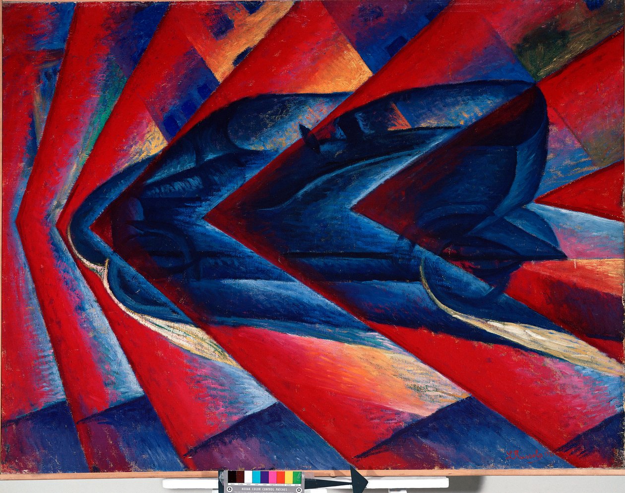 Dynamism of a Car by Luigi Russolo: Buy fine art print