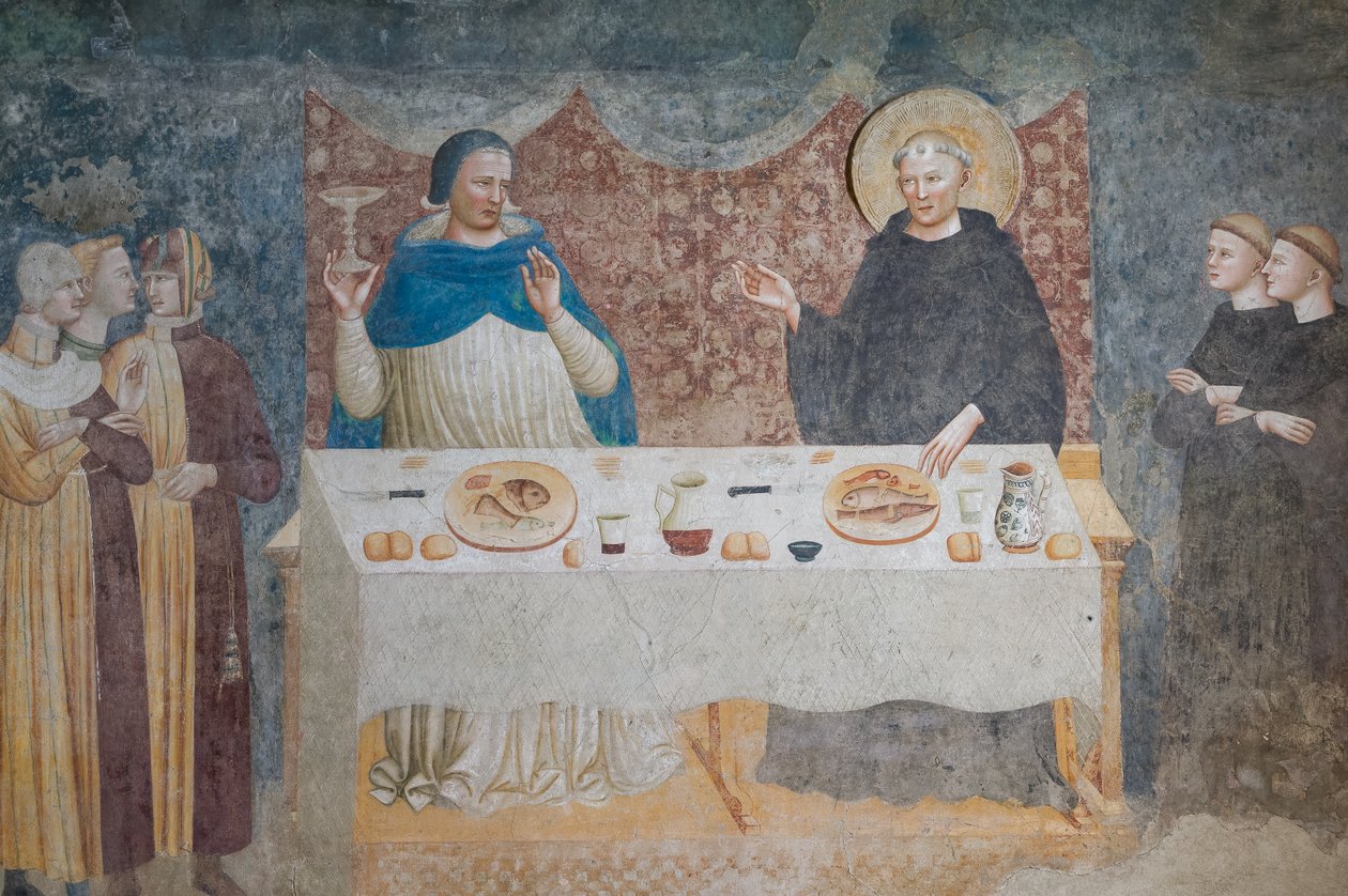 The Miracle of St Guido: the Blessed Abbot Turning Water into Wine ...