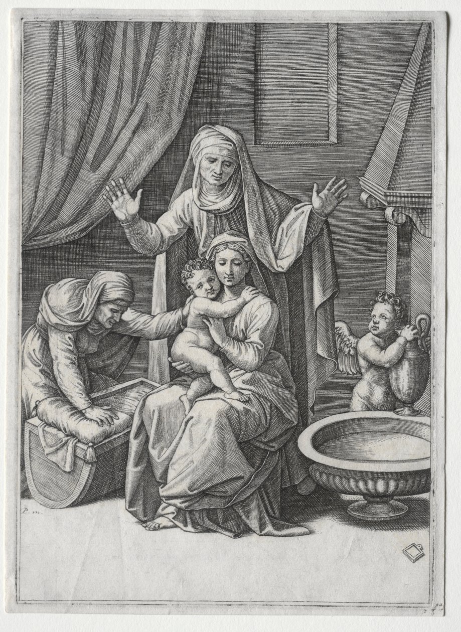 The Virgin and the Cradle with Saint Elisabeth and Saint Anne