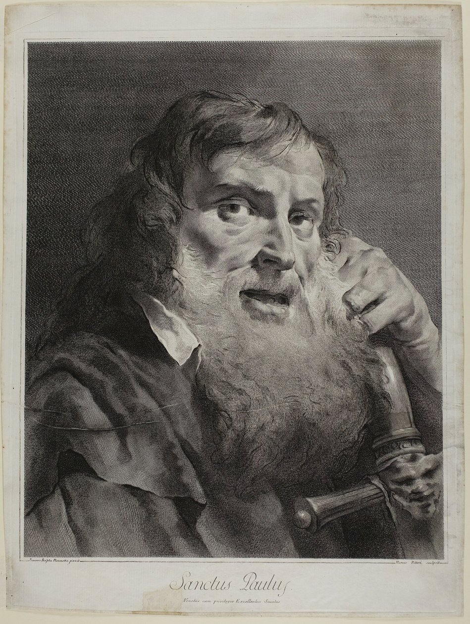 Saint Paul, from The Holy Family and the Twelve Apostles