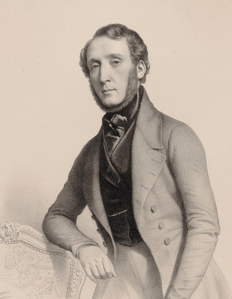 Portrait of Pianist and Composer George Alexander Osborne
