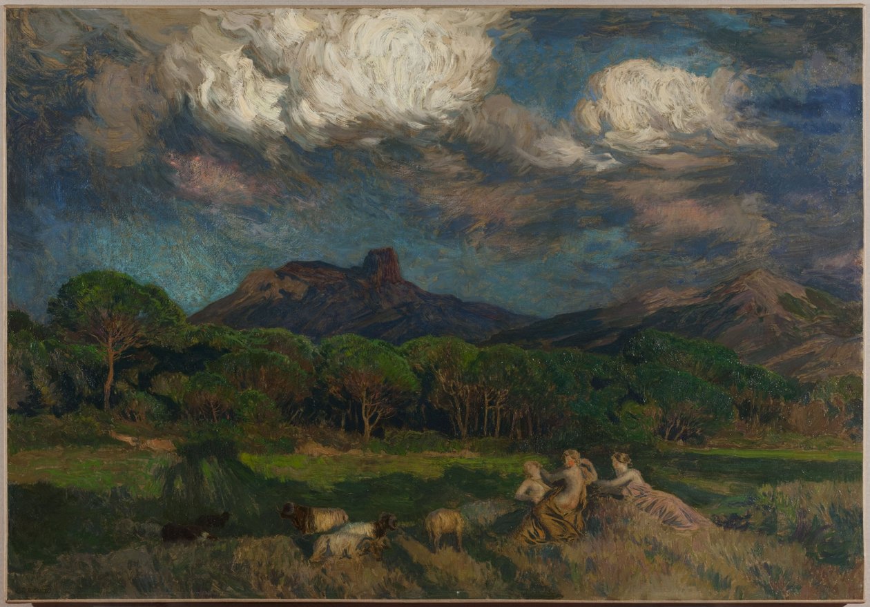 The Dryads by Marie Auguste Emile Rene Menard