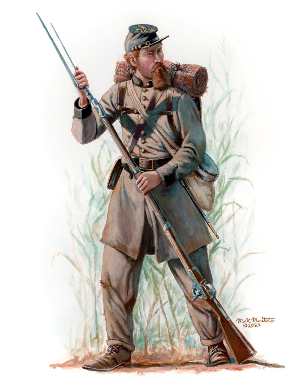 1st Texas Infantry Hood's Texas Brigade 1862, 2024