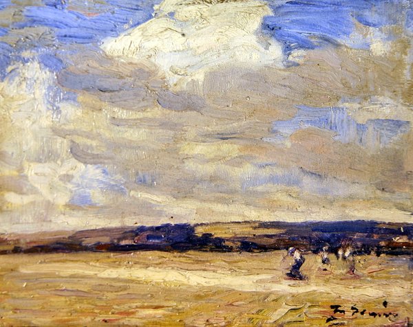 Harvesting by Mark Senior: Highest-quality art reproduction