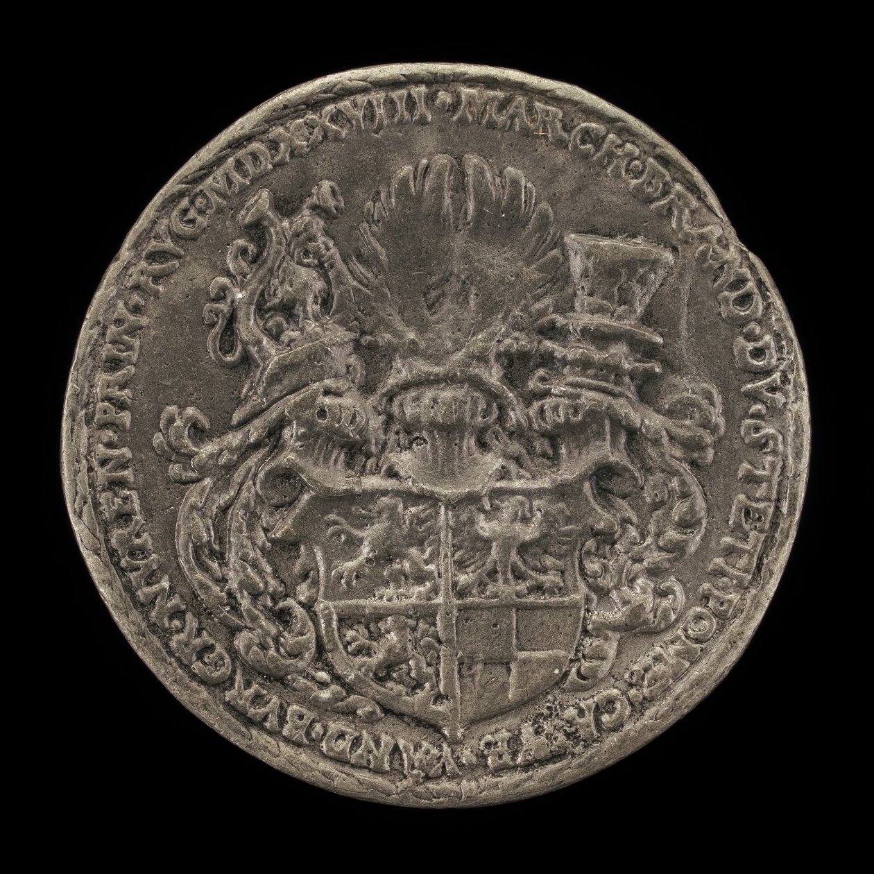 Blazon of Arms [reverse] by Matthes Gebel: Fine art print