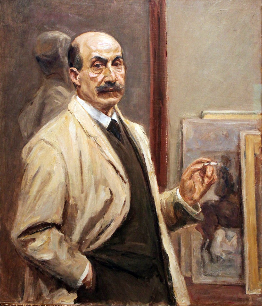 Self-portrait by Max Liebermann: Buy fine art print