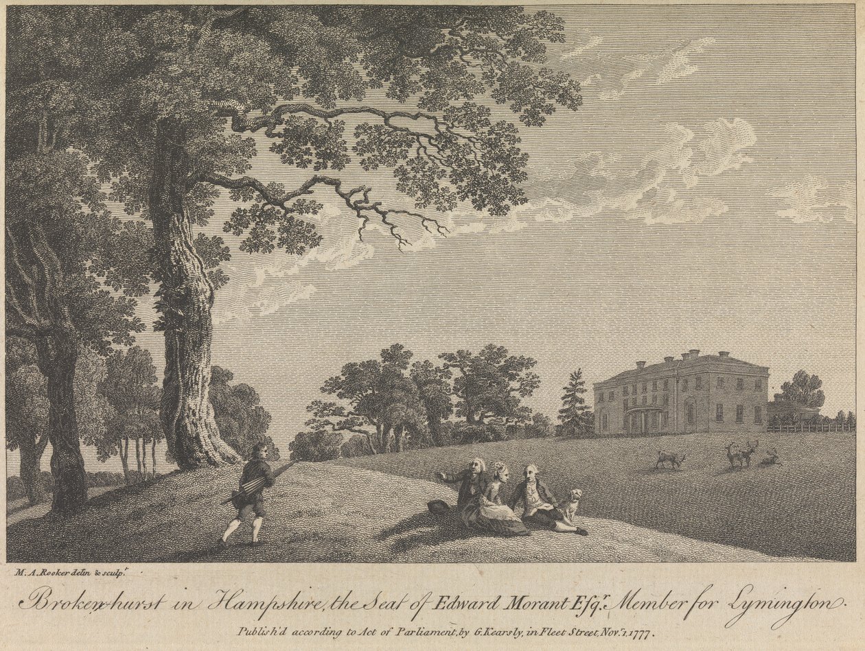 Broken-hurst in Hampshire, The Seat of Edward Morant, Esquire, Member ...