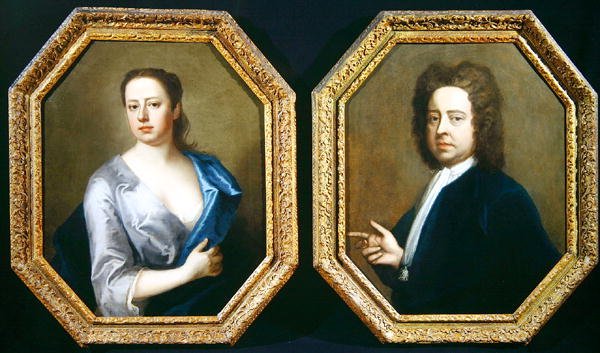 The Artist Hugh Howard and His Wife, Thomasine Langston Howard