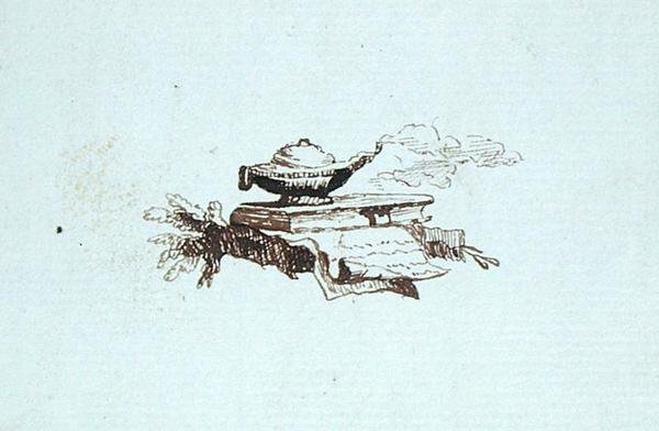 Drawing from Michael Faraday's Scrapbook by Michael Faraday