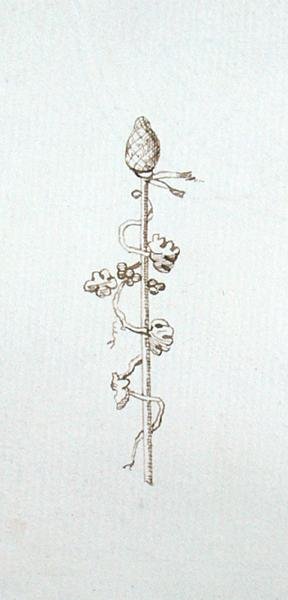 Drawing from Michael Faraday's Scrapbook by Michael Faraday