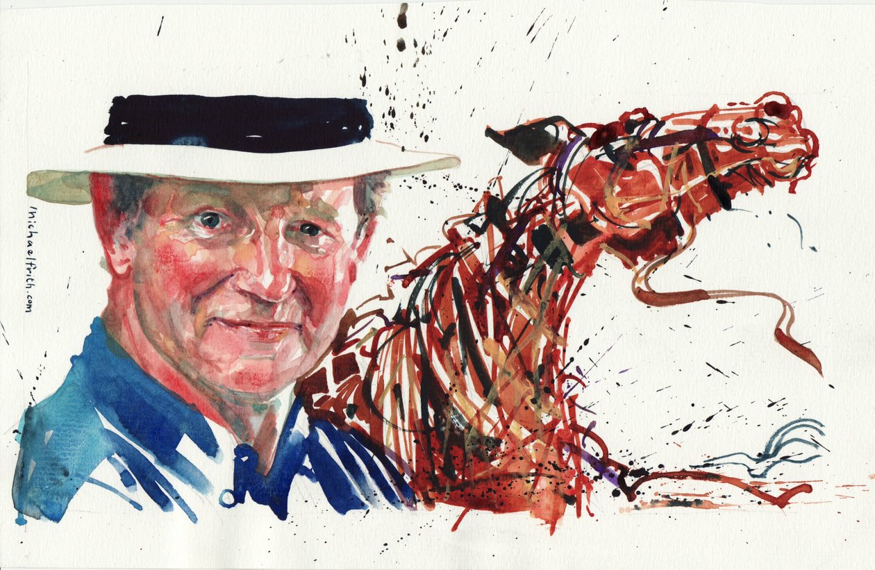 Michael Morpurgo by Michael Frith: Buy fine art print