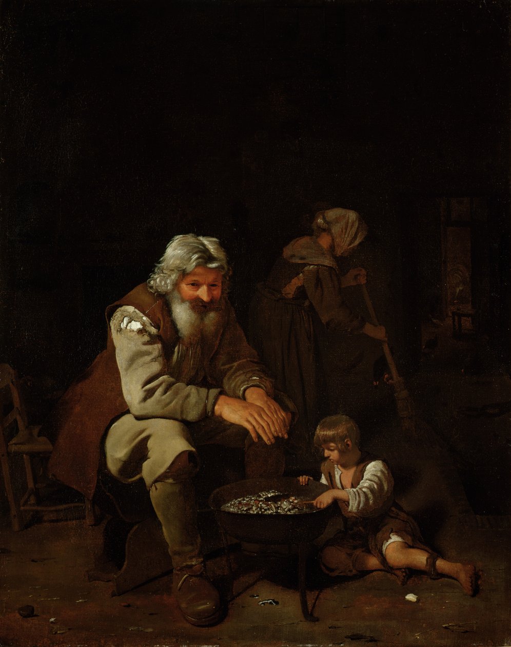 An Allegory of Winter by Michael Sweerts: Fine art print