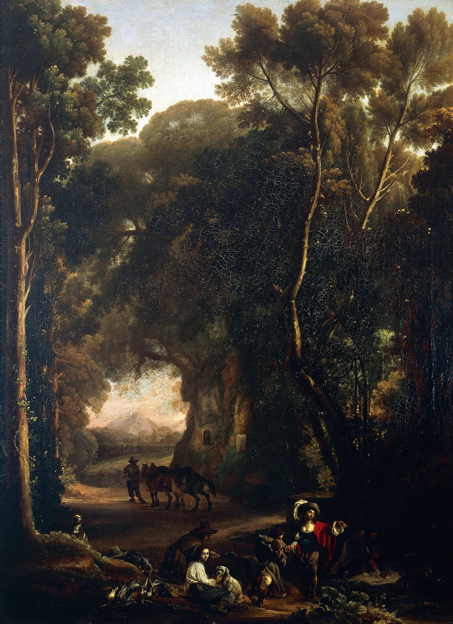 Erminia and the shepherds by Michelangelo Cerquozzi