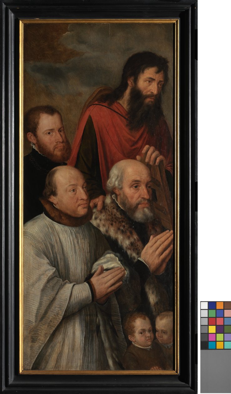 The Triumph of Christ (detail) by Michiel I Coxie or Coxcie