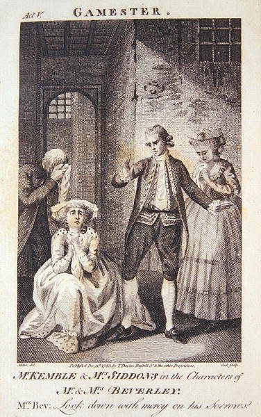 Mr Kemble and Mrs Siddons in the Characters of Mr and Mrs Beverley ...