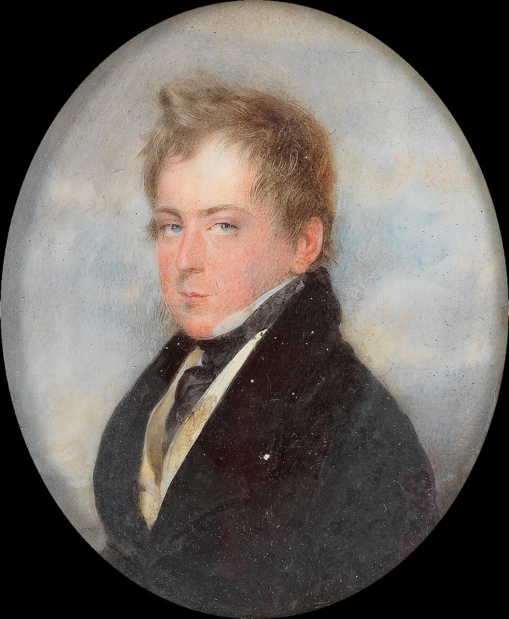 Portrait of Count Nicolaus Palffy Erdod in a Black Jacket