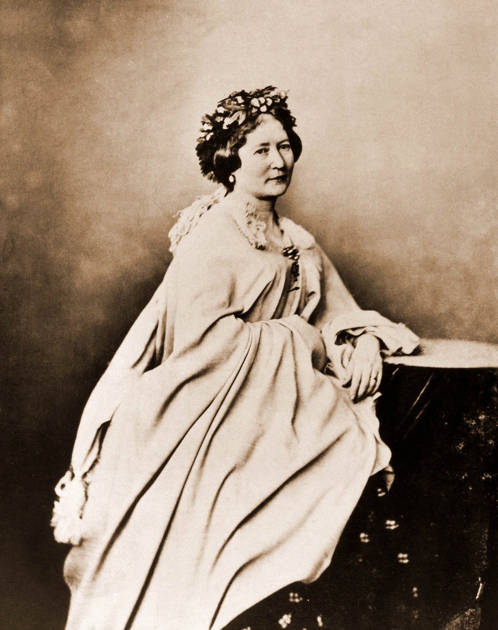 Portrait of Carlotta Grisi, dancer by Nadar